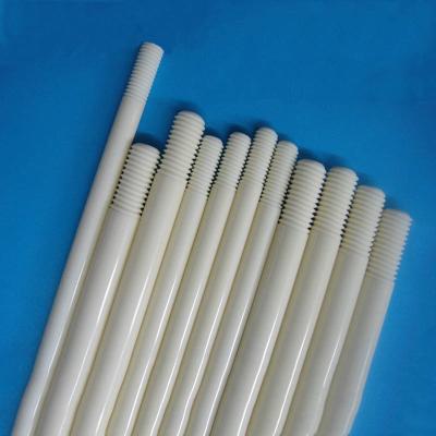 Cina Allumina infilata Rod ceramico di 99% con la filettatura per le componenti a macchina in vendita