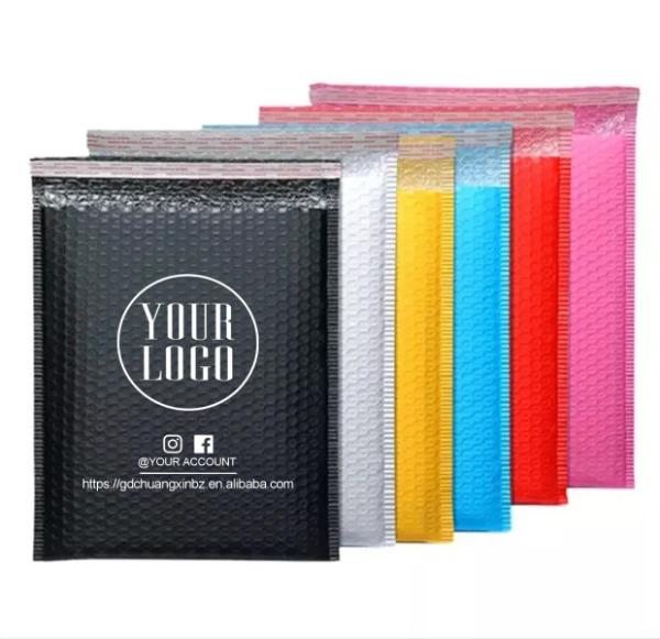 Quality CTCX Mailer Bubble Package Delivery Black Padded Envelope Bubble Mailer With Your Logo Plastic Envelope for sale