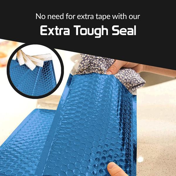 Quality CTCX Insulated Mailers Bubble Padded Envelopes Aluminum Foil Bubble Mailing Bag for sale