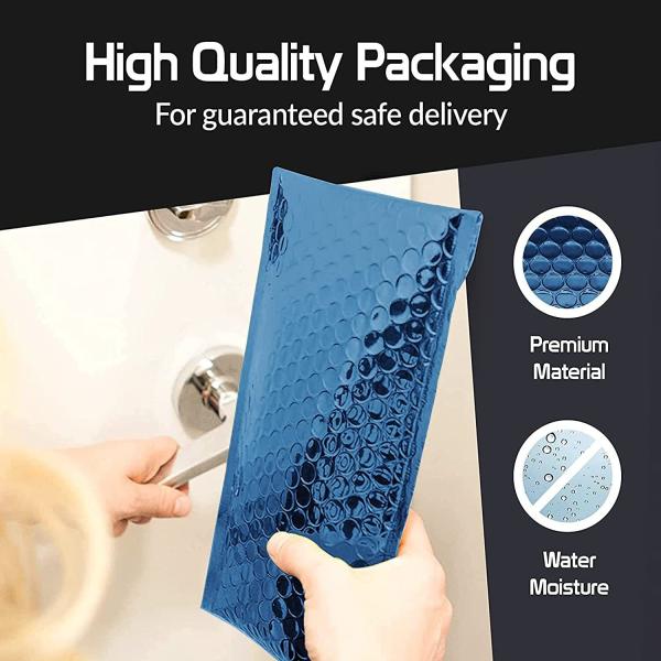 Quality CTCX Insulated Mailers Bubble Padded Envelopes Aluminum Foil Bubble Mailing Bag for sale