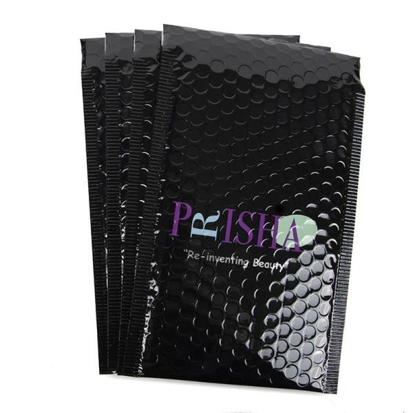Quality CTCX Waterproof Black Padded Envelopes Polly Bubble Mailers Customized Logo for sale