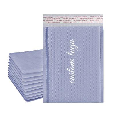 China CTCX Custom Printed Purple Bubble Mailer Bags Bulk for Shipping Poly Bubble Envelope Packaging Bubble Bag for sale