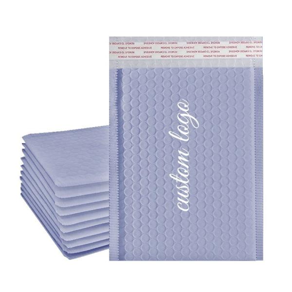 Quality CTCX Custom Printed Purple Bubble Mailer Bags Bulk for Shipping Poly Bubble Envelope Packaging Bubble Bag for sale