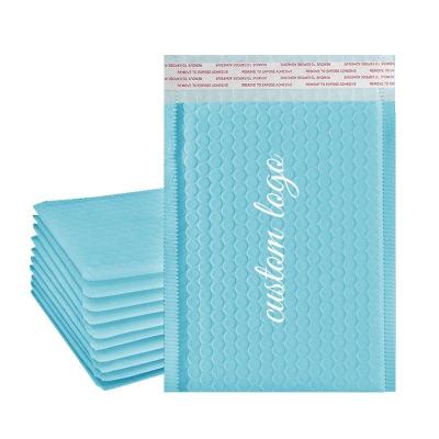China CTCX Shipping Bags Blue Bubble Mailers Manufacturer Packaging Bubble Mailer Light Blue Poly Bubble Mailer Mailing Bag for sale