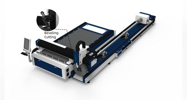 Quality Beveling Cutting Sheet And Tube Laser Cutting Machine 380V 800kg 100m/Min for sale