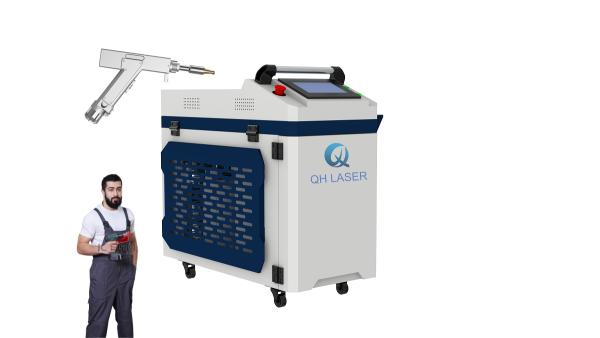 Quality 2000W Air Cooled Handheld Laser Welding Machine With 1080nm Wavelength for sale