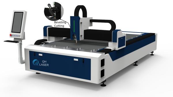 Quality QH - 3015F Beveling Cutting Sheet Metal Laser Cutting Machine for sale