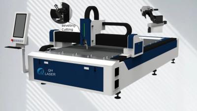 China QH-6025F Beveling Cutting Sheet Metal Laser Cutting Machine for sale