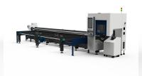 China Automatic Obstacle Avoidance Metal Fiber Laser Cutter Side Mounted Lathe Semi Automatic Loading for sale