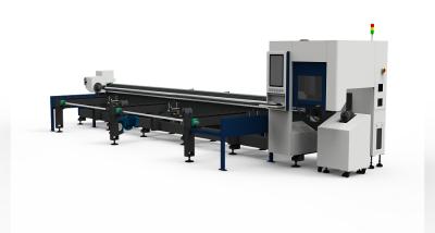 China QH-GA Automatic Obstacle Avoidance Tube Laser Cutting Machine Weldseam Identification Semi-automatic Loading for sale