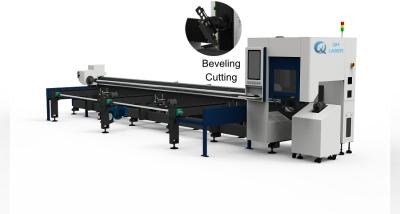 China QH-GA Automatic Obstacle Avoidance Tube Laser Cutting Machine Semi-Automatic Loading Beveling Cutting for sale