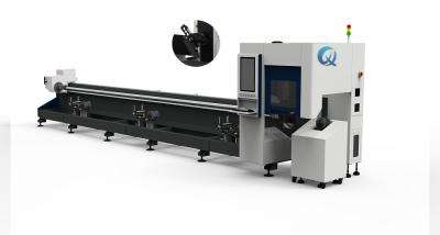 China QH-GA Automatic Obstacle Avoidance Tube Laser Cutting Machine Side-mounted Lathe Beveling Cutting for sale