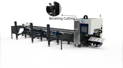 China QH-GZ Zero-tailing Laser Tube Cutting Machine Beveling Cutting for sale