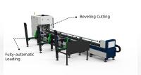 China QH-GZ Zero-tailing Laser Tube Cutting Machine Beveling Cutting Fully-automatic Loading for sale