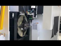 QH-GA Automatic Obstacle Avoidance Tube Laser Cutting Machine Follow-up support Fully-Automatic Loading