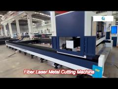 qh-8025fd large format sheet metal laser cutting machine 8000×2500mm