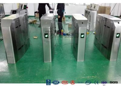 중국 옥외 플랩 방벽 자동 양지향성 십자형 회전식 문 접근 제한 체계 판매용