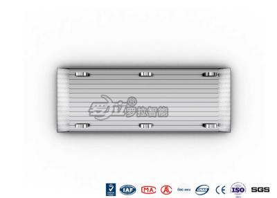 China Outdoor / Indoor Flap Barrier Gate Entrance Turnstiles Removable HID 13.56mhz RFID Reader for sale