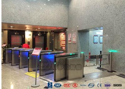 중국 ZK 접근 통제되는 접근 플랩 Berrier 광학적인 자동 입구 십자형 회전식 문/체계 판매용