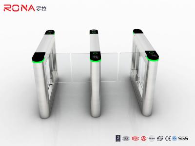 China 240V Pedestrian Swing Barrier Turnstile Gate For Security Entrance for sale