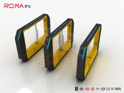 China Smart Infrared Sensor Swing Gate Turnstile Multiple Color Options for sale