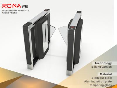 Cina 550 mm Tcp / Ip Swing Flap Barrier Security Gate Controllo di accesso per porte della metropolitana in vendita