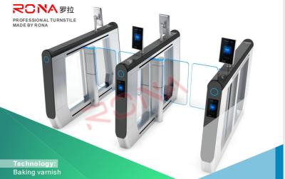 Chine Lecteur de cartes RFID d'empreintes digitales Porte rapide en acier inoxydable à vendre