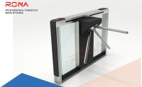 China Access Control Electronic Tripod Turnstile Gate 304 Stainless Steel 80KG for sale