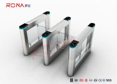 Cina Fastlane Swing Barrier Gate Silver Polishing con interfaccia a contatto a secco in vendita