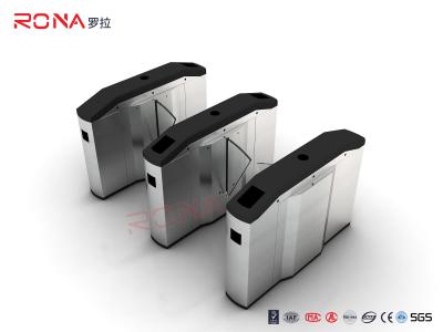China TCP / IP Flap Turnstile Gate Security Access Control Wheelchair Lanes For Subway Doors for sale