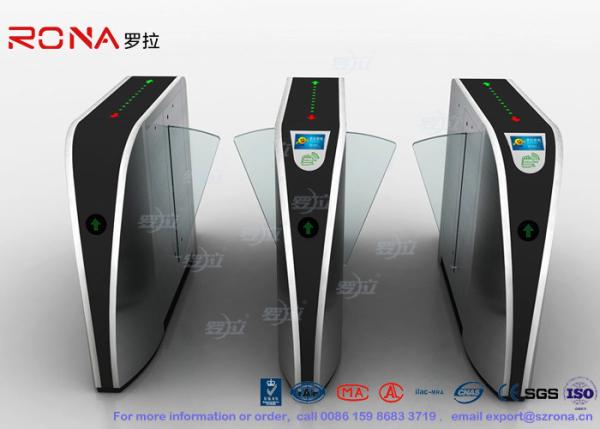 Quality Fast Speed Stainless Steel Turnstiles Full Automatic DC 24V Brush Motor 1 Year Warranty for sale