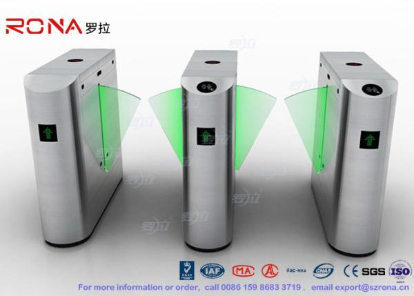 Quality Flap Barrier Gate Security Subway Turnstile Barrier Gate Automatic Half Height Turnstile for sale