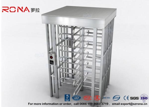Quality High Safety Pedestrian Turnstile Security Systems Semi-Auto Mechanism Housing With CE Approved Indoor and Outdoor for sale