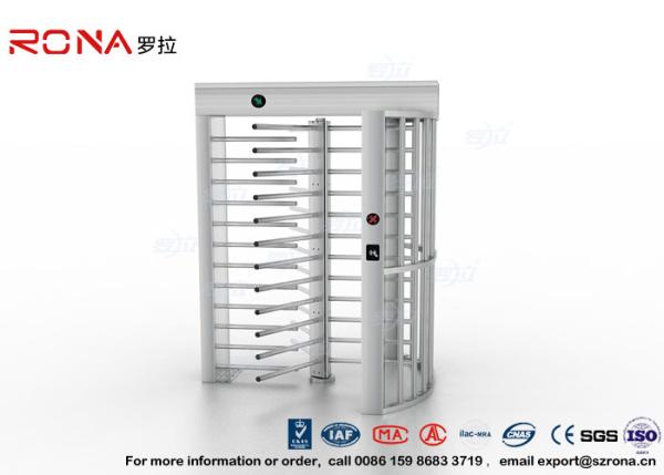 Quality Durable Electronic Turnstiles Full Height , Stainless Steel Turnstiles 30 Persons / Minute for sale