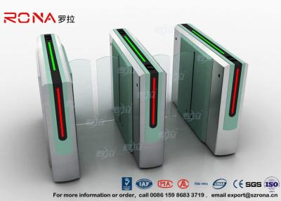 China Puerta que resbala, entrada eléctrica inteligente de la barrera del torniquete de la seguridad del torniquete hasta la cintura en venta
