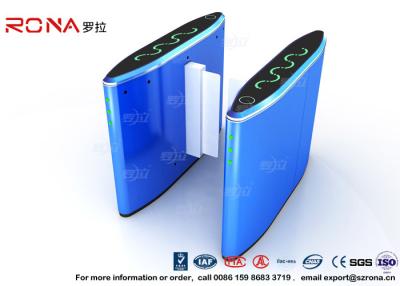 Sliding Gate Half Height Turnstiles Servo Motor 304 Stainless Steel Material