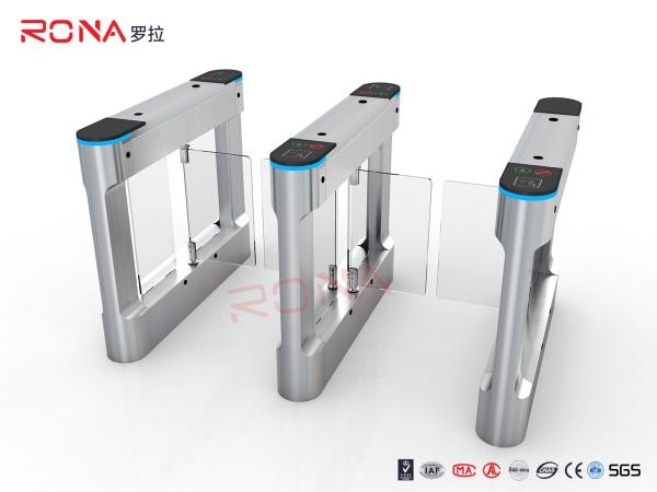 Quality Swing Barrier Gate Pedestrian Security Gate Visitor Entry Access Control For Office Building With CE approved for sale
