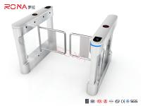 China 304 Stainless Steel Slim Speed Gate Turnstile 1200mm with Face Recognition Access Control for sale
