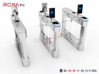China 304 Stainless Steel Slim Speed Gate Turnstile 1200mm with Face Recognition Access Control for sale