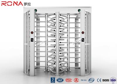 Cina Controllo di accesso di giro del passaggio del metallo del cancello girevole pieno bidirezionale di altezza in vendita