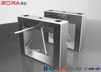 China Half Height Pedestrian Turnstile Gate CE Approval 1200mm 280mm 990mm Network Access Control for sale