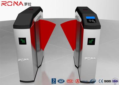 Cina Cancello girevole molle rosso del controllo di accesso del portone della barriera della falda singolo/bidirezionale in vendita