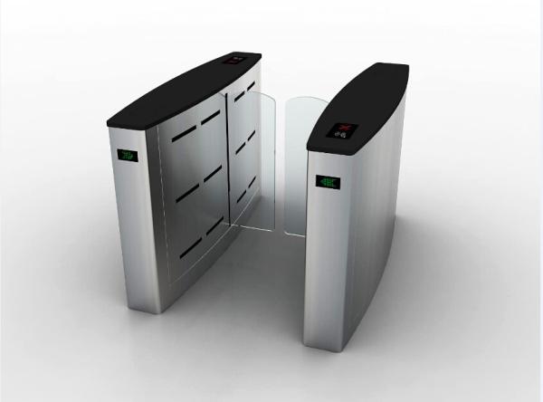 Quality Turnstile Entry Systems Sliding Gate 304 Stainless High Security By Swiping Card for sale