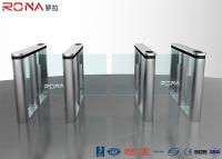 China RFID Reader Speed Gate Turnstile Automatic Systems DC Servo Motor 1200mm Passage Width for sale