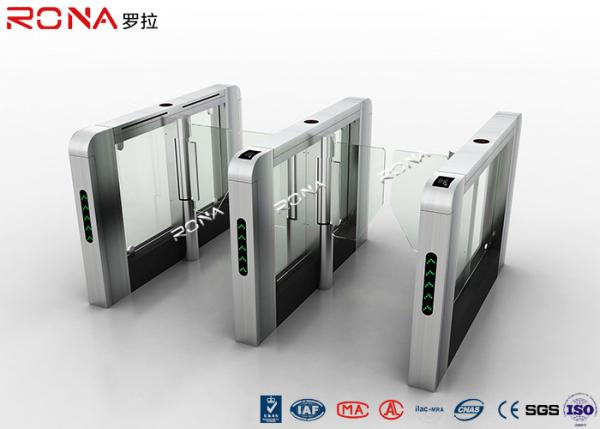 Quality Card Reader Speed Gate Turnstile System Lane Swing Type Servo Motor Driving for sale