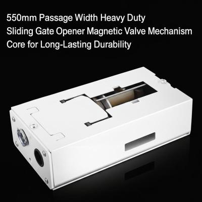 China 550mm Passage Width Heavy Duty Sliding Gate Opener Magnetic Valve Mechanism Core for Long-Lasting Durability for sale