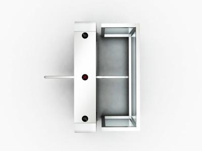 China Roestvrij staal Materieel Elektronisch Turnstile Toegangsbeheersysteem 450mm Wapenlengte Te koop