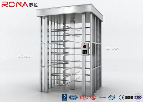 Quality Auto Security Full Height Turnstile Pedestrian System 30 Persons / Minute Speed for sale