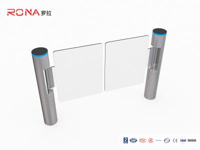 China 316 Stainless Steel Swing Gate Turnstile Orange Honeycomb High Barrier Access Control for sale