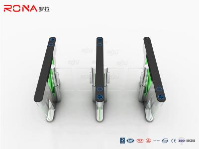 Κίνα Οργανική πύλη AC220V ταλάντευσης εμποδίων ελέγχου προσπέλασης γυαλιού με τους πολυ περνώντας τρόπους προς πώληση